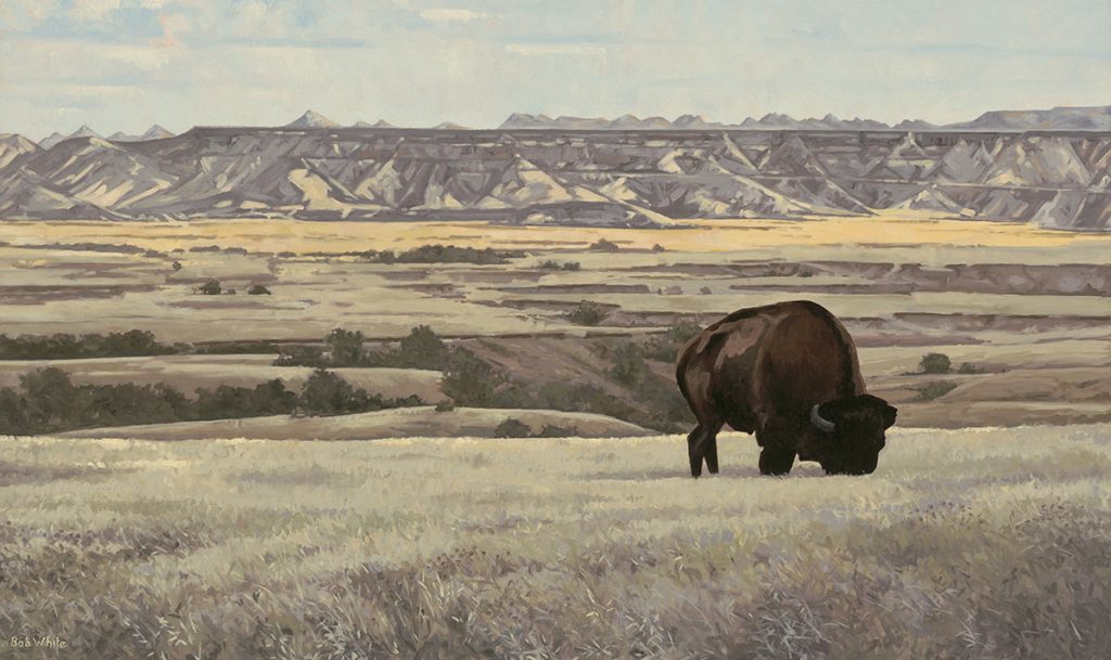 Carousel Bison - BobWhite Studio